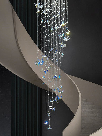 Shop Crystals Spiral Chandeliers For Lobby – Lighting Shopper